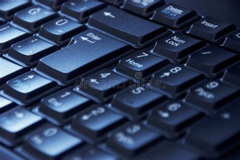 Numerical Keypad On The Computer Stock Image Image Of Clouseup Focus 83598409