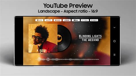 Spinning Vinyl Music Visualizer Template 1