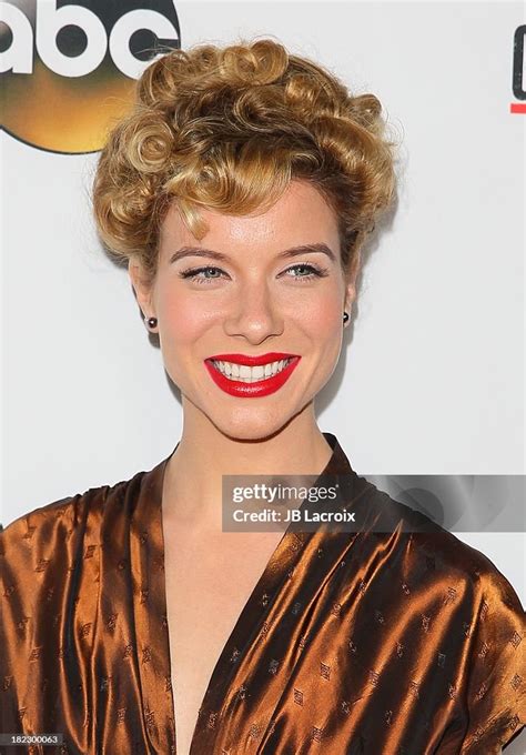 Tessa Ferrer Attends Greys Anatomy 200th Episode Party Held At The News Photo Getty Images