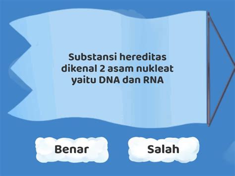 Materi Genetik And Struktur Dna Rna Benar Atau Salah