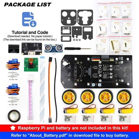 Freenove 4WD Smart Car Kit For Raspberry Pi Ivyliam Gadgets Ltd