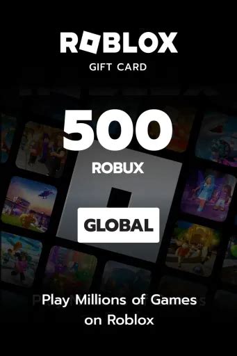 Buy Roblox 500 Robux Global Digital Key