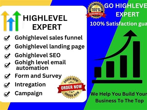 Responsive Landing Page With GoHighLevel GHL Automation And Account Expert Upwork
