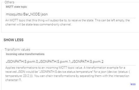 SOLVED Rgb Mqtt Separate Topics Item Beginners OpenHAB Community