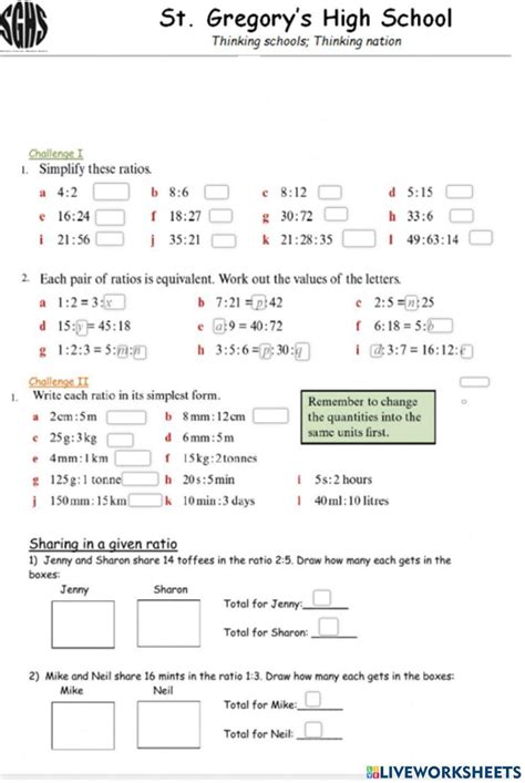 Lcm And Hcf Interactive Worksheet Live Worksheets 48 Off