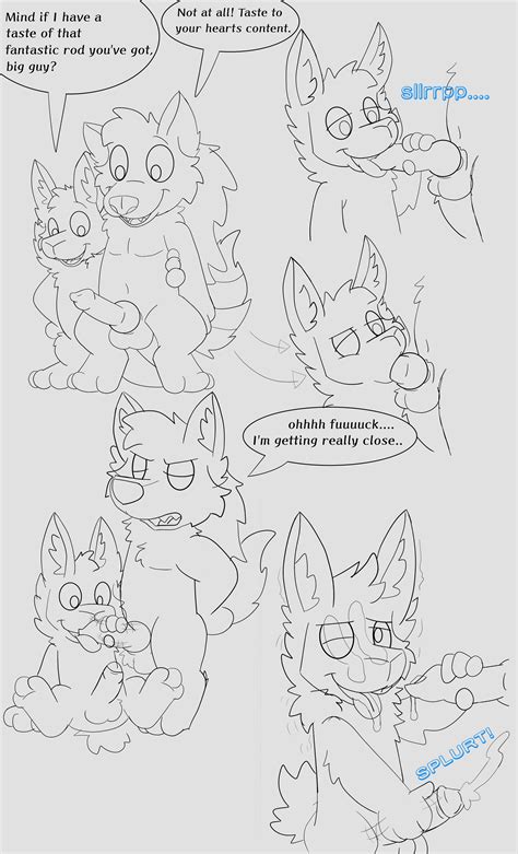 Rule 34 Absurd Res Canid Canine Comic Duo English Text Fellatio