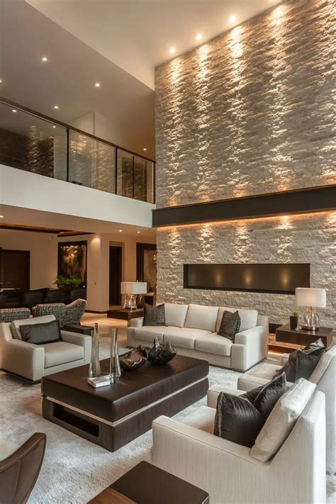 Accent Walls With Natural Stone Adding Sophistication To Your Space
