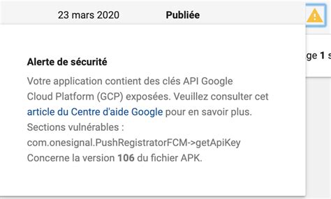 Warning Com Onesignal Pushregistratorfcm Getapikey · Issue 960 · Onesignal React Native