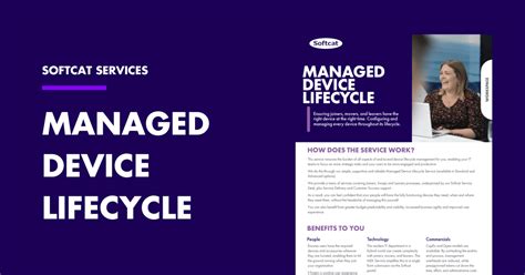 Managed Device Lifecycle Softcat Services