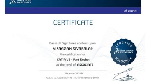 Catia Certification Cad Engineering Design Dassaultsystèmes