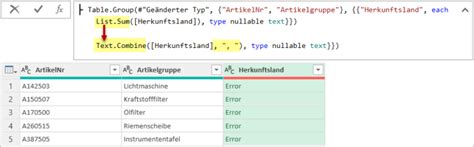 Power Query Duplikate Eliminieren Durch Gruppieren Und Aggregieren Und Informationen Erhalten