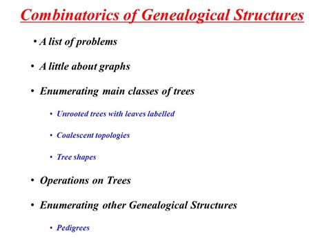 combinatorics of phylogenies for open problems semple and steel 2003