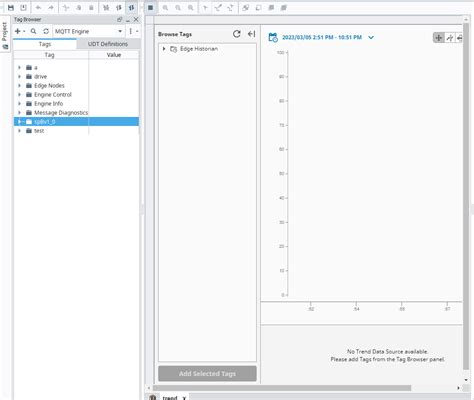 not able to load tags under powerchart component ignition inductive