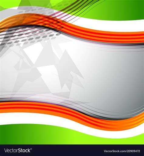Curve Background Template Royalty Free Vector Image