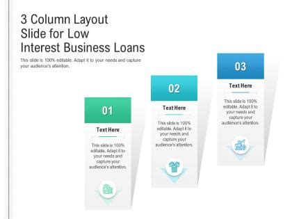 Three Column Layout SlideTeam