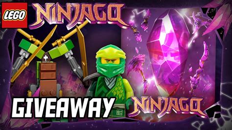 Lego Ninjago Crystalized Poster Giveaway Announcement Closed Youtube