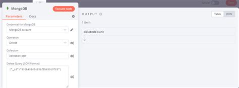Mongo Delete Document With Id Questions N8n Community