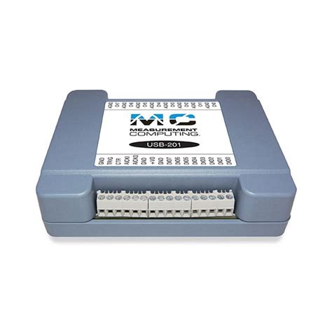 Data Acquisition Usb Daq Device 12 Bit 100 Ks S Counter Usb 201 Digiware Store