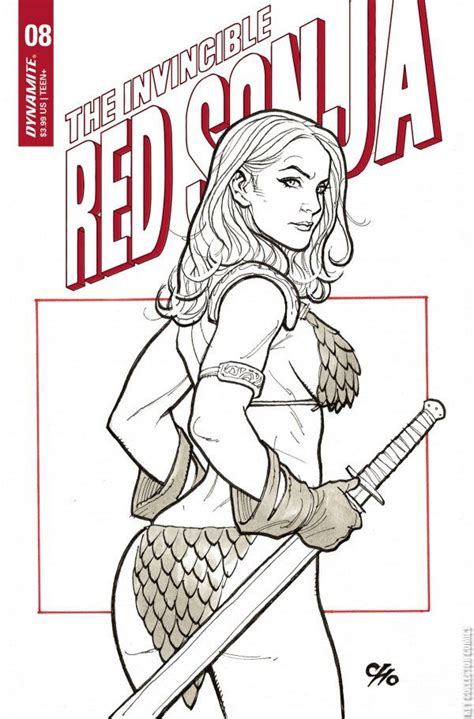 Invincible Red Sonja 8 Variant Published March 2022