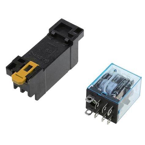 Buy Online Spider Automation Ly2nj Relay 12v Dc 10a 8 Pin Dpdt Coil Operation Indicator Plug