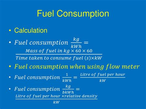 Ppt Fuel Consumption Analysis Of Ic Engines Measuring Thermal