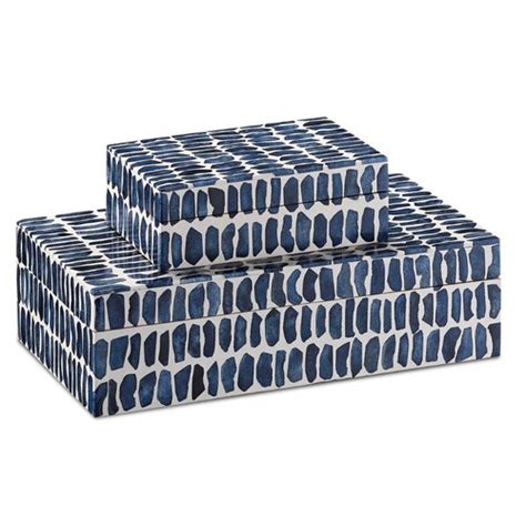 Buy Indigo Box Set For Your Coastal Home Table Runners And Place Mats For Your Beach Cottage