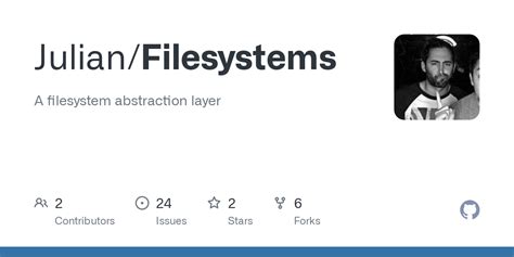 Github Julianfilesystems A Filesystem Abstraction Layer