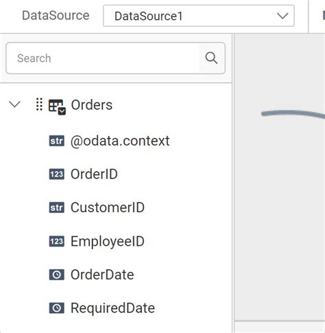 Connect To Odata Data Source Bold Reports Designer