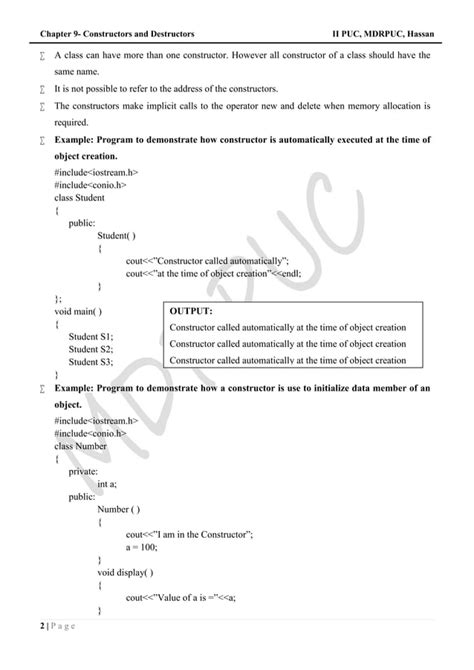 chapter 9 constructors pdf
