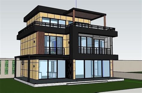 3d Villa Drawing With Lumion11 3d Model 3d Printable Cgtrader