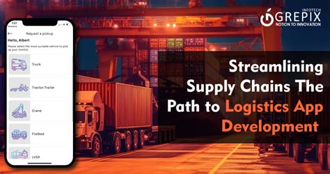 Streamlining Supply Chains The Path To Logistics App Development