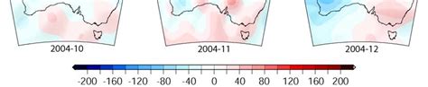 Monthly Variations In Mm Of EWT From The Mean Over Australia In Download Scientific