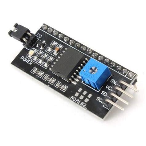 ᐉ Модуль Pcf8574t Iic I2c Spi интерфейс 1602 2004 Arduino Pcf8574t 5v 288035 • Купить в Киеве