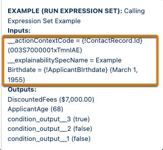 Invoke An Expression Set That Uses Decision Explainer From A Flow