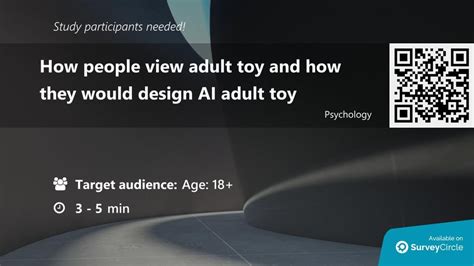 Ai And Adult Toy Design Ux Survey Rsurveycircle