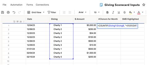 Count Function Error — Smartsheet Community