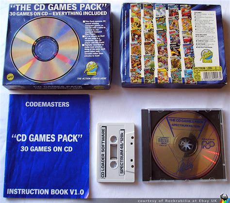 The Cd Games Pack By Code Masters