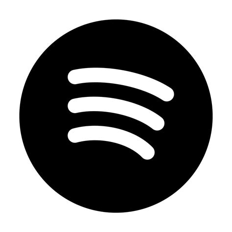 Spotify Logo Black Icons Free Download Svg Png 