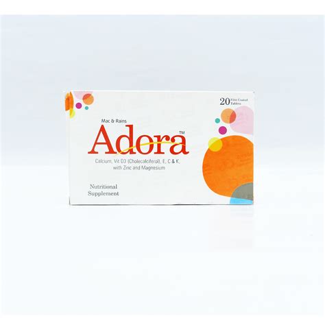 Adora Tablets 20S - medimart.pk