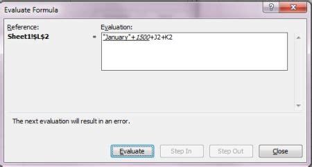 Error Checking In Excel 2010
