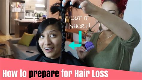 How To Prepare For Hair Loss Post Chemo Cut It Short Part 1 Youtube