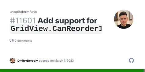 add support for `gridview canreorderitems` · issue 11601 · unoplatform