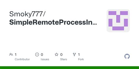 GitHub Smoky SimpleRemoteProcessInjection