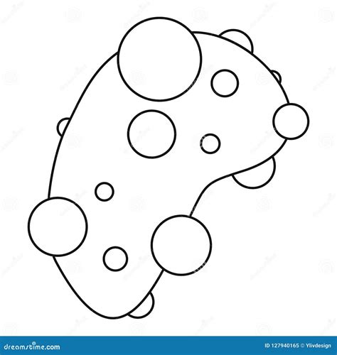 Cell Virus Icon Outline Style Stock Illustration Illustration Of Genetic Bacteriology 127940165