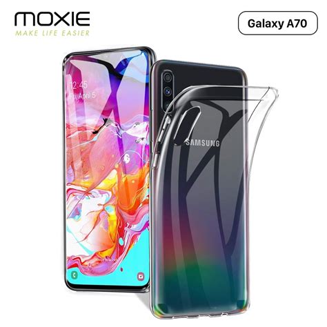 Moxie Coque Galaxy A Skintrans Coque En Tpu Souple Transparente Ultra Fine Pour Samsung