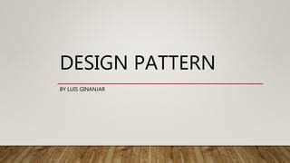 Dependency Injection Pattern Ppt