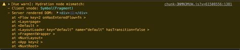hydration error at use teleport · issue 12766 · nuxt nuxt · github