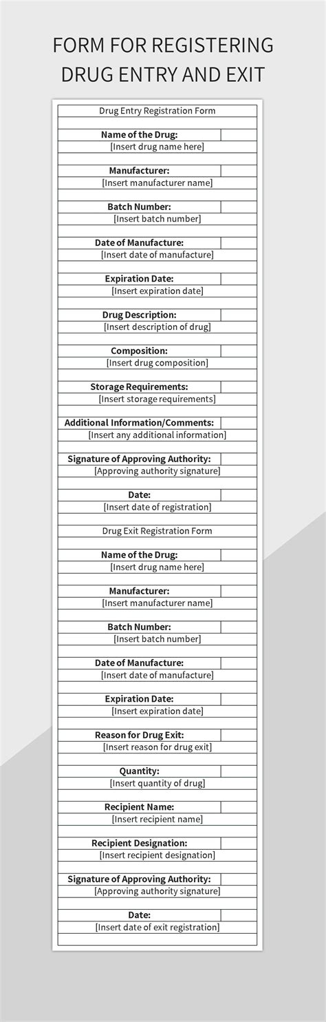 Free Article Entry And Exit Templates For Google Sheets And Microsoft Excel Slidesdocs