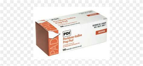 Pad Pvp Prep Med Box Clipart 4336145 Pikpng