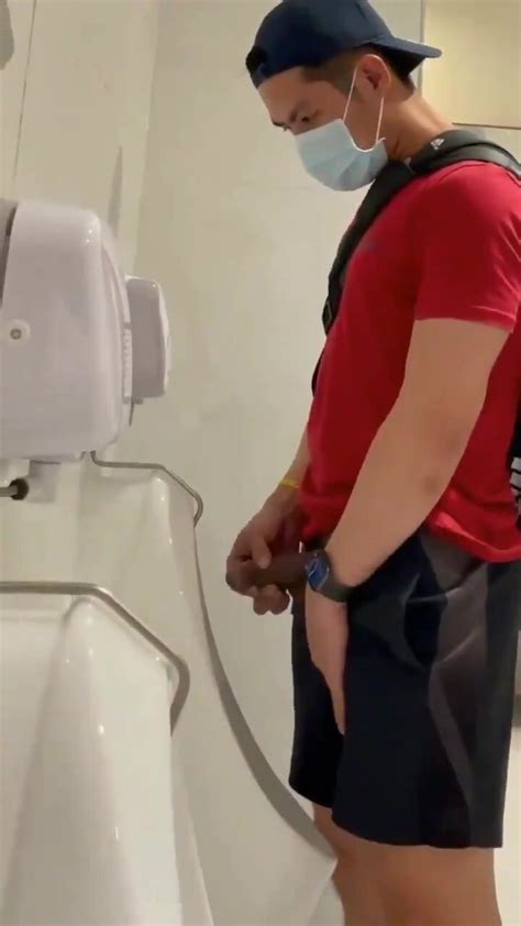 Spying Asian Men At The Urinal Video Thisvid Com